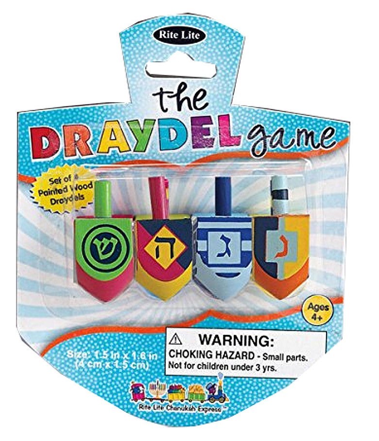 24 Hanukkah Dreidel Sevivon Jewish Spinning Toy Top Game Chanukah ...
