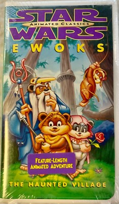 Star Wars Animated Classics -Ewoks: The Haunted Village (VHS,1997) NEW ...