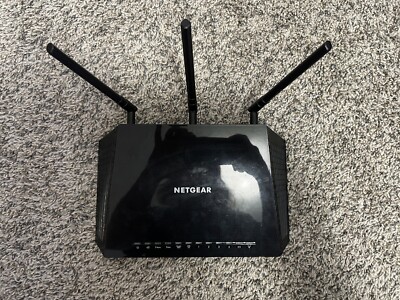Netgear AC1750 Smart WiFi Router - 802.11 AC Dual Band Gigabit - Black ...