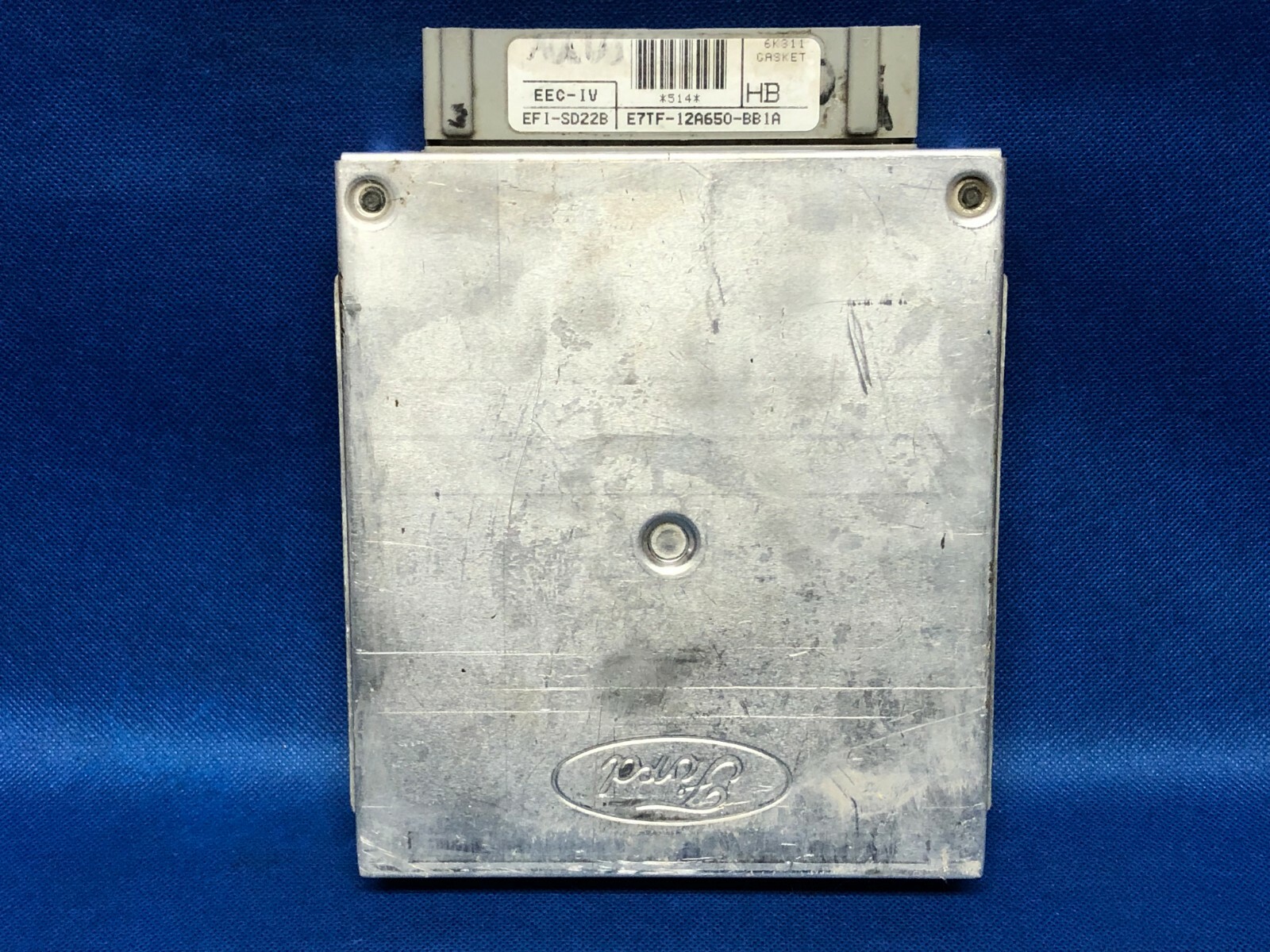 PROGRAMMED REBUILT 87-89 FORD F150 5.0 AT ECU ECM PCM MODULE E7TF ...