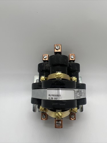 Tempco 335NO-120A-18 Mercury Contactor Relay 120volt Coil 600 VAC 35A 3 ...