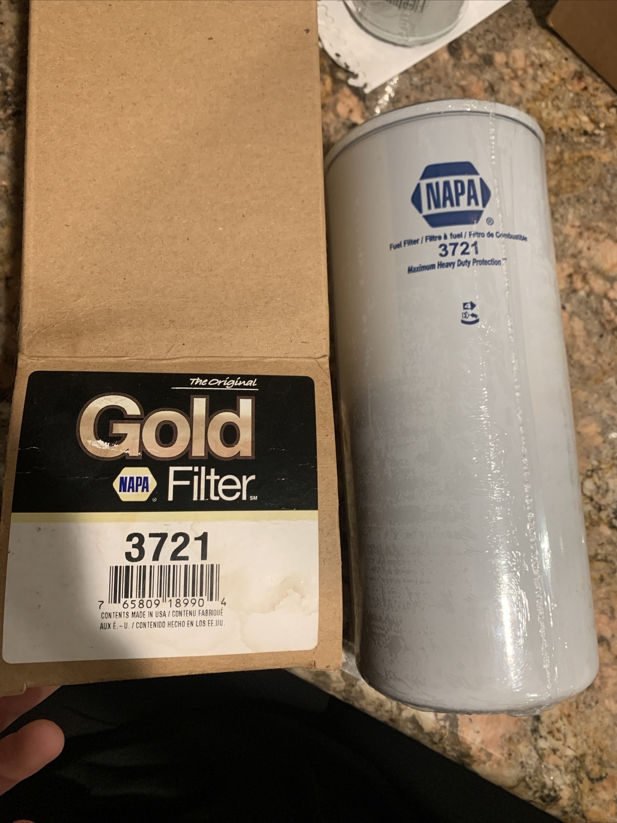 NAPA 3721 - Fuel filter cross reference