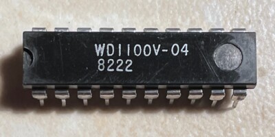 Western Digital WD1100V-04 Winchester Disk Controller - NOS - Rare ! | eBay