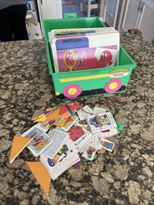 Vintage 1981 Sweet Pickles Preschool Learning Program Bus Case Activity ...
