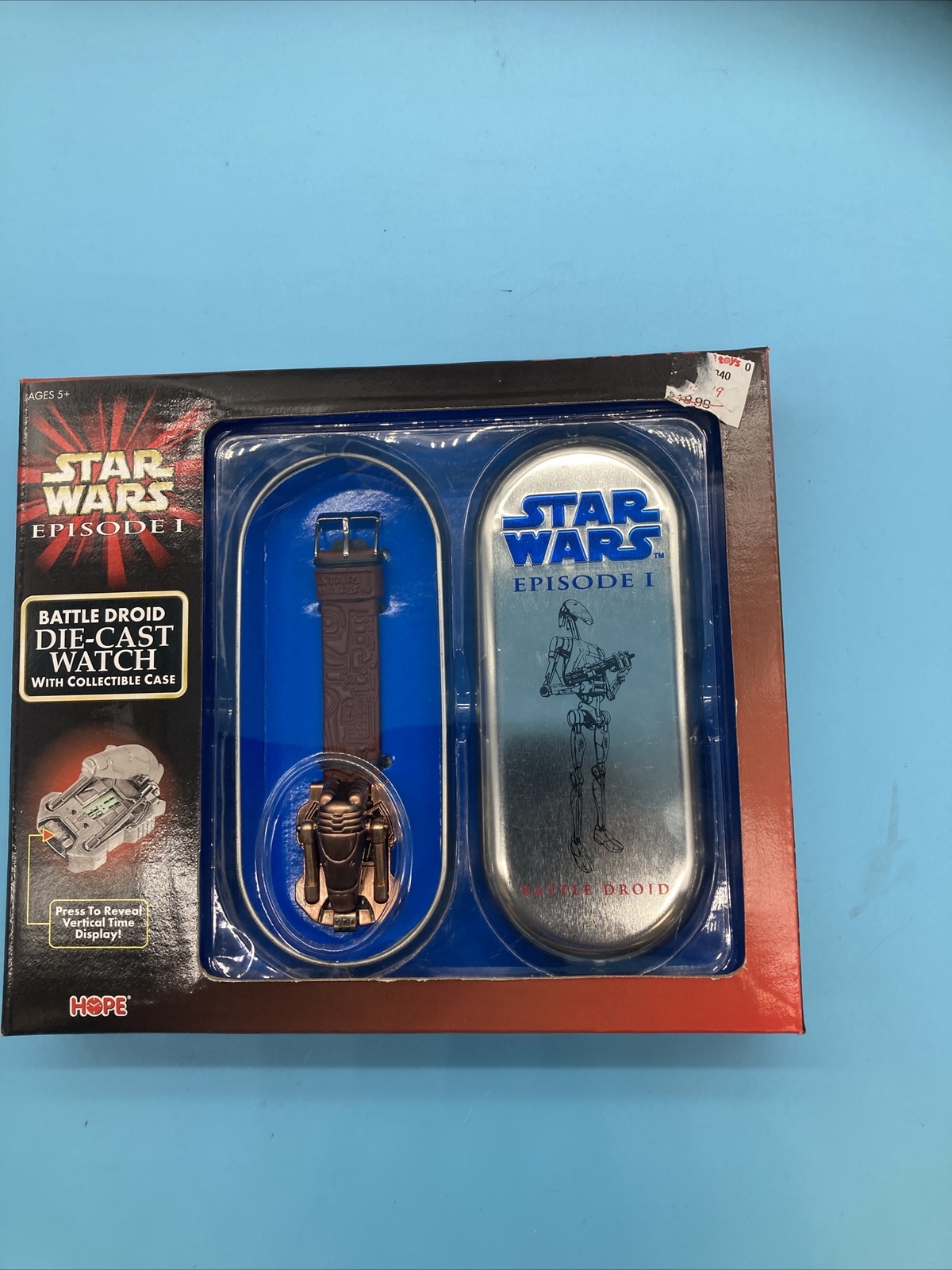 Star Wars Episode 1 Battle Droid Die Cast Watch New | eBay