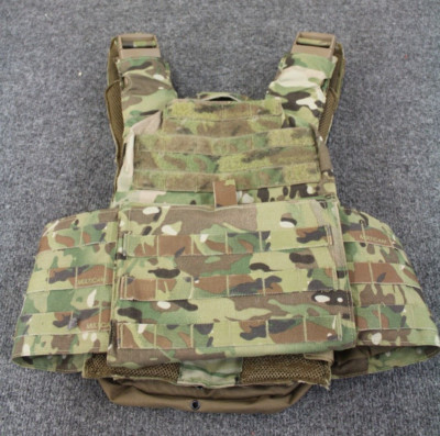 Tactical Rampage Shellback Plate Carrier Multicam Medium to Large (USED ...