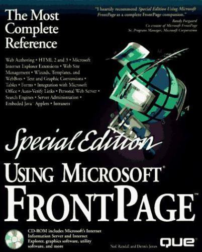 Using Microsoft Frontpage by Neil Randall (1996, Hardcover) for sale ...