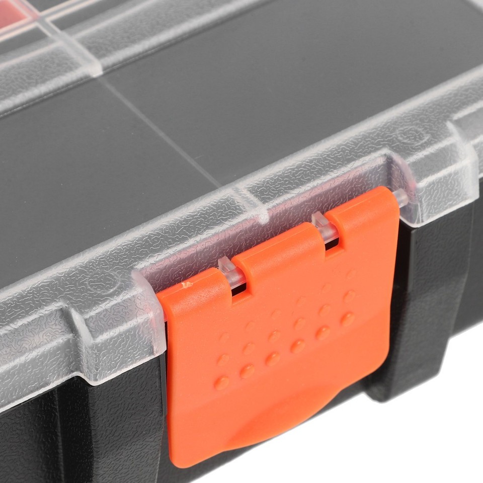 Plastic Screw Organizer Box Small Tool Case with Multi Grid ...