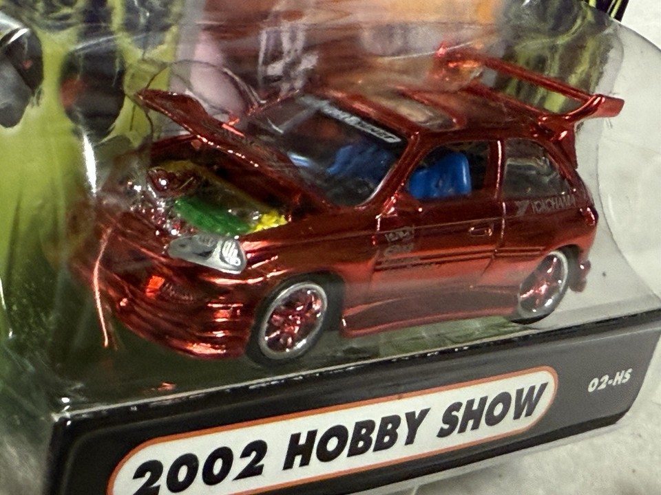 2002 Hobby Show Muscle Machines Import Tuner 2000 Honda Civic HB Red B2 ...