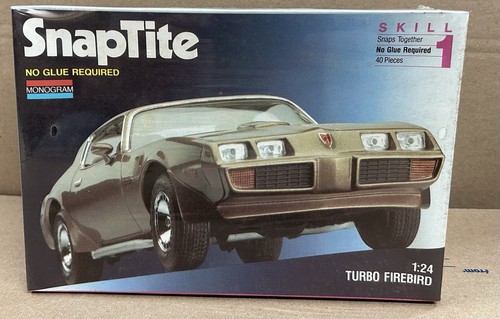 Monogram SnapTite Turbo Firebird Model Kit | eBay