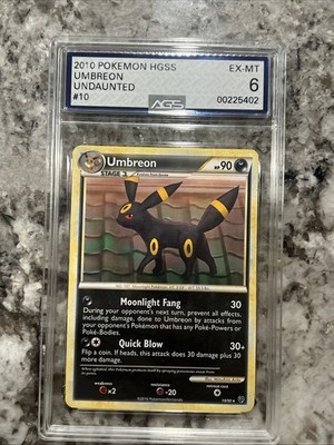 2010 Pokemon Umbreon Holo 10/90 Cosmos HeartGold and SoulSilver ...
