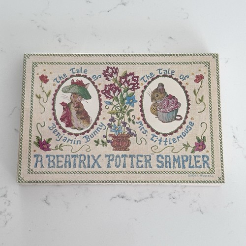 VTG BEATRIX POTTER 4 BOOK SAMPLER SET, COLLECTIBLE 1976 NEW SEALED BOX ...