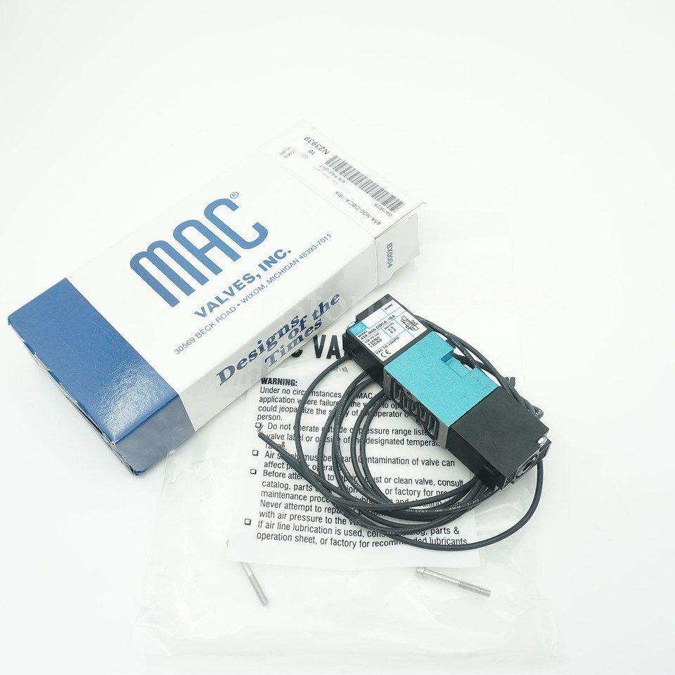 1pcs New Solenoid Valve for Haas CNC Machine Tools MAC 45A-N00-DBCA-1BA ...