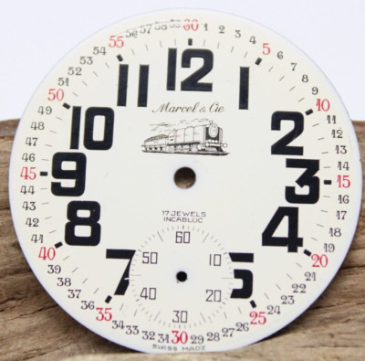 MARCEL & CIE SWISS POCKET WATCH DIAL ARABIC NUMERAL INDICES 41.9mm (RN3 ...