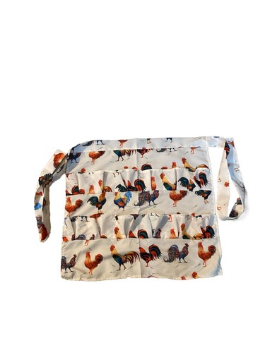 Chicken Egg Collecting Apron 12 Deep Pockets Hen Duck Goose Eggs Holder ...