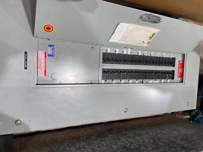 General Electric NLAB Style 5 Breaker Panel 225A 240/120V 1Ph 3W, 40 ...