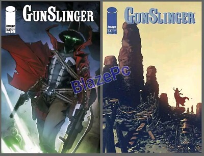 Gunslinger Spawn #34 Cover A B Variant Set Option Image Comics 2024 NM ...