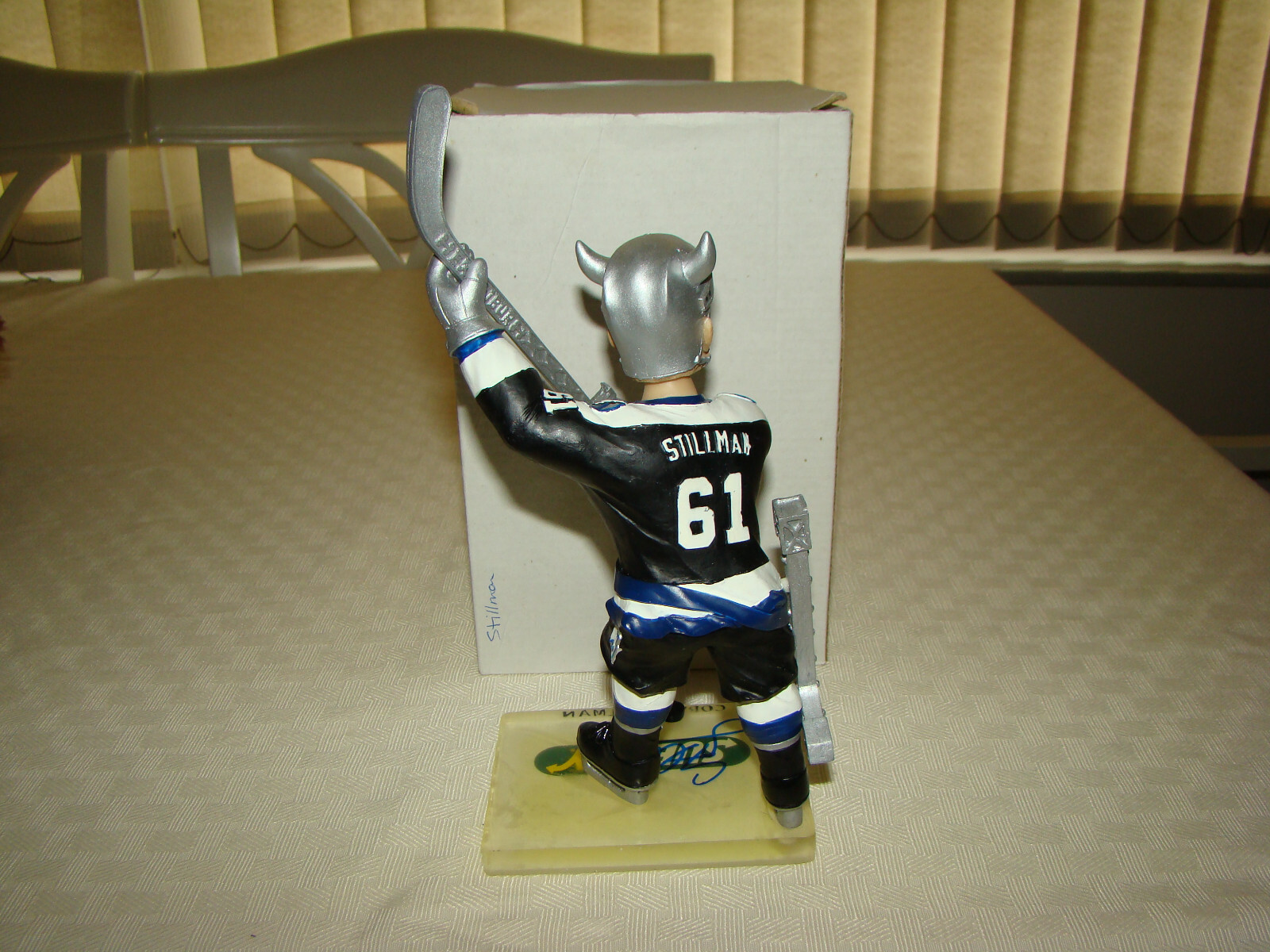 Cory Stillman Signed Bobblehead Tampa Bay Lightning Giveaway Superhero ...