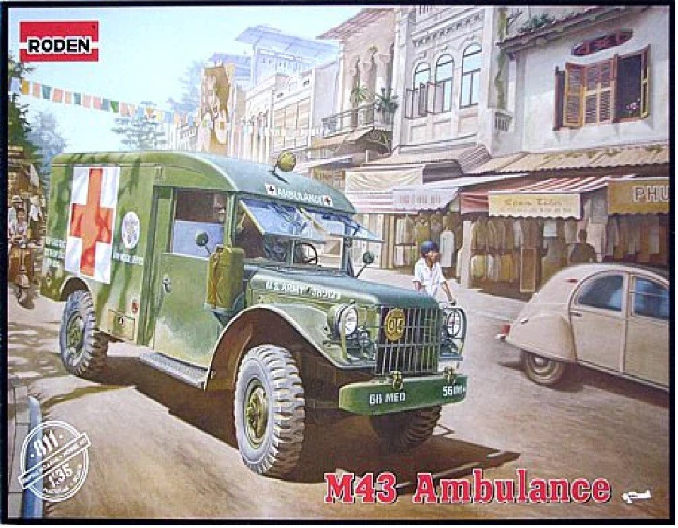 Roden 1/35 M43 Ambulance #0811 #811 📌Listed in USA📌Made in Ukraine📌 | eBay