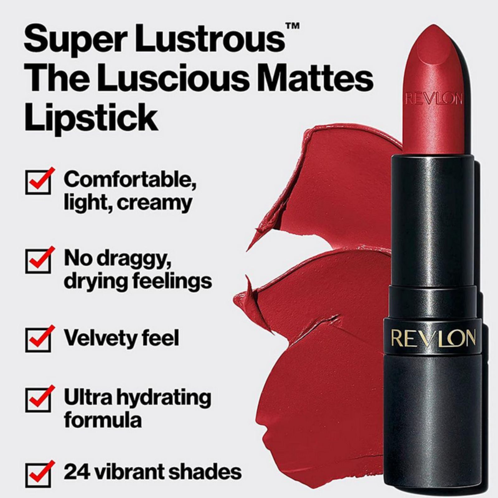 Revlon Super Lustrous Luscious Mattes - Your Secret to Vibrant, Velvety ...