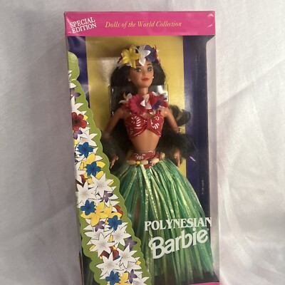 Dolls of the World POLYNESIAN BARBIE Doll 1995 Special Edition # 12700 ...