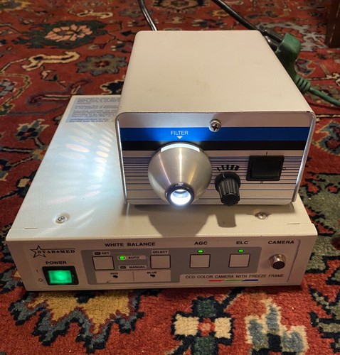 JEDMED STARMED TK4181A9 70-6250 CCD COLOR CAMERA W/ FREEZE FRAME W ...
