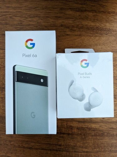 Buy Google Pixel 6a GX7AS - 128GB - Sage Unlocked with Sealed Box Pixel ...