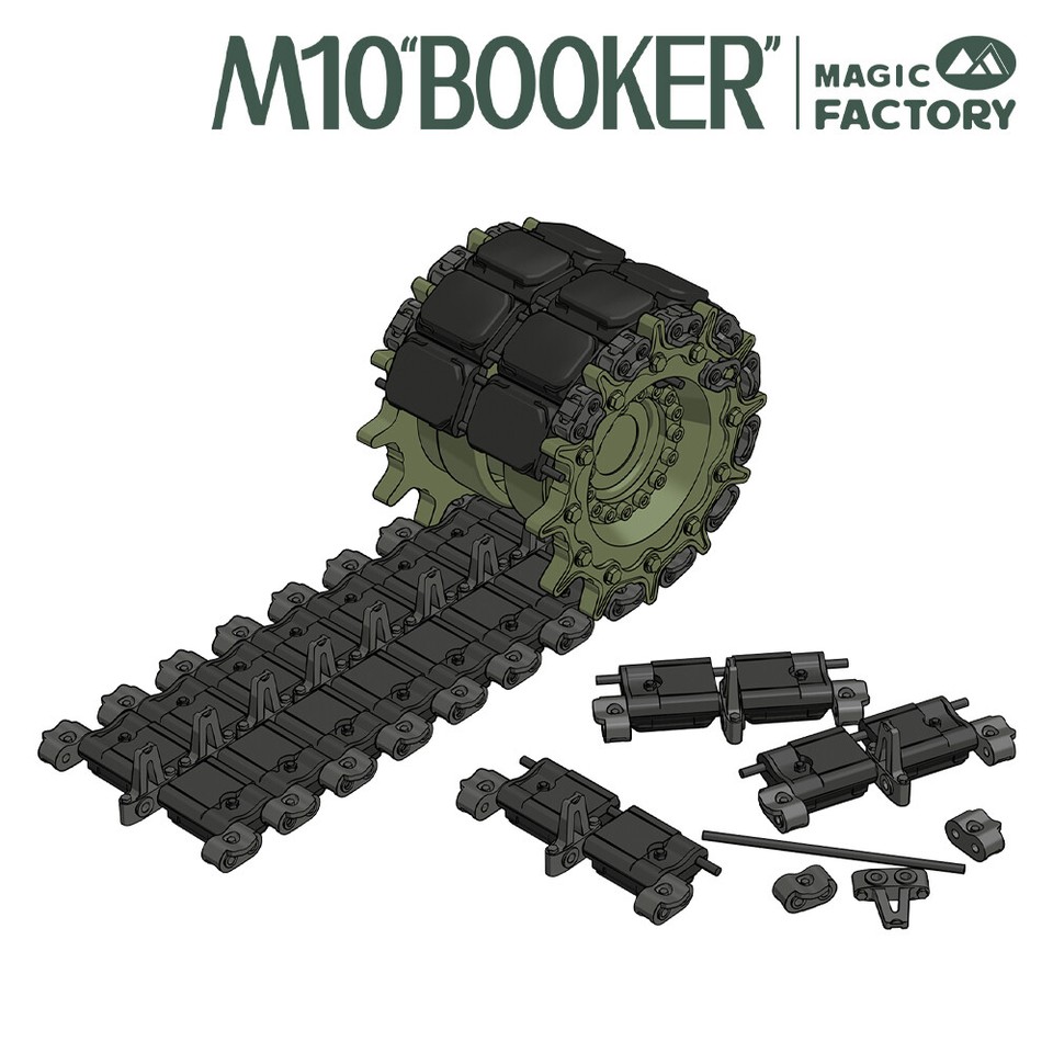 MAGIC FACTORY 2008 1/35 U.S Combat Vehicle Pre-Production M10 Booker ...