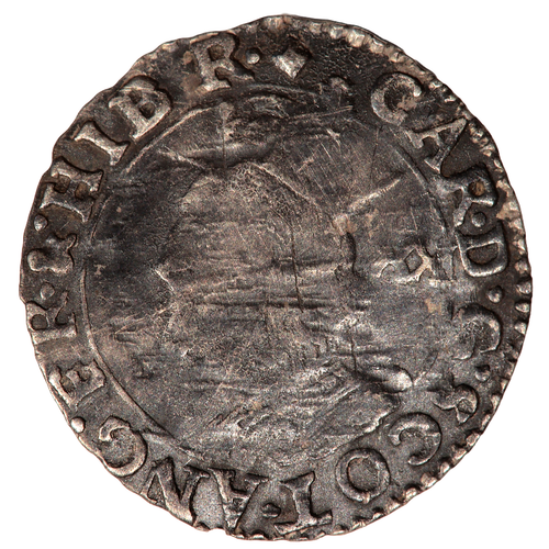 1637 - 1642 CHARLES I 1st SCOTTISH HAMMERED SILVER 20 PENCE (#5106 ...