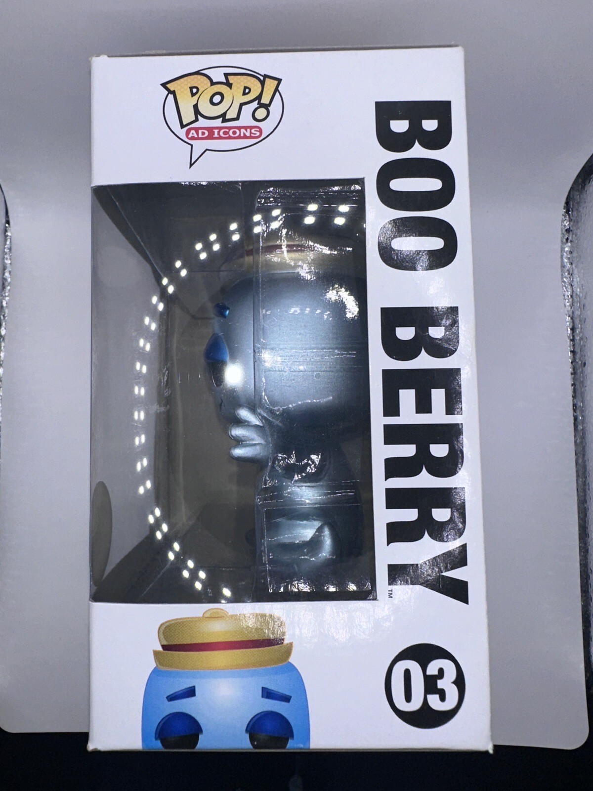 Funko Pop Boo Berry | 03 | 2011 SDCC | Metallic | 480 Pieces | Vaulted ...