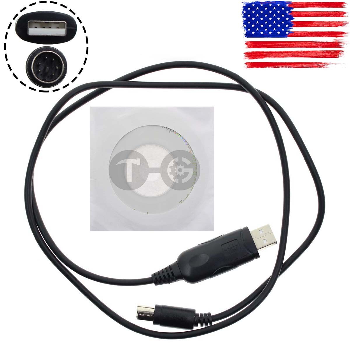 FTDI USB CAT interface cable for Yaesu FT-850 FT-900 FT-890 FT-600 FT ...