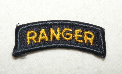 Unknown US Army Ranger Tab Color Variation | eBay