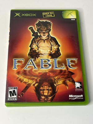 Fable (2004) Original Microsoft Xbox - CIB TESTED Includes Manual ...