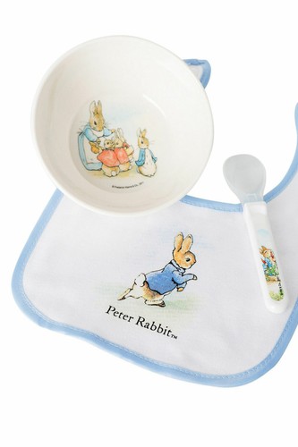 Peter Rabbit First Feeding Set - 3Pc | Brand New | Original | Free ...