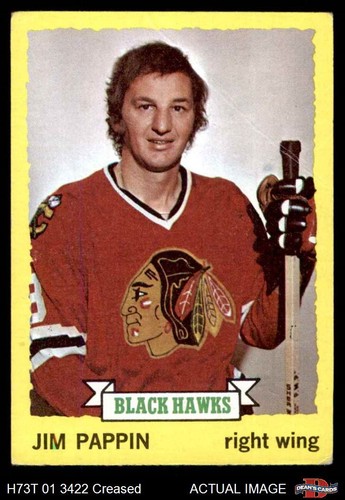 1973 Topps #112 Jim Pappin Blackhawks 3.5 - VG+ | eBay