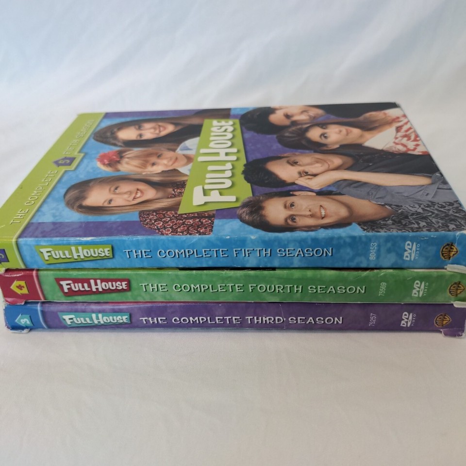 Full House Complete Season 3 4 5 DVD Lot Series | eBay