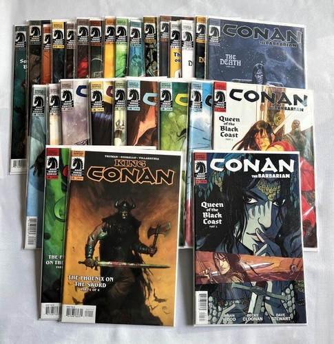 Dark Horse Conan The Barbarian 1-25 + #1 Variant + King Conan 1,2 (28 ...