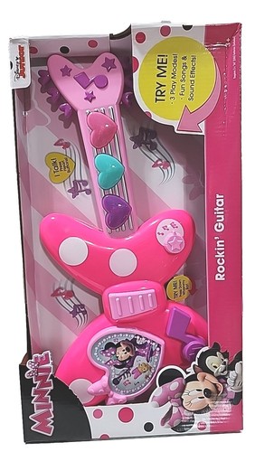 Minnie Mouse Disney Junior Bow-Tique Rockin' Pink Guitar Instrument ...
