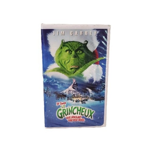 Le Grincheux Qui Voulait Gacher Noel/ The Grinch VHS French Tested Fr ...