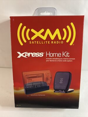Audiovox XM Xpress Satellite Radio XMH10A Home Kit - NEW! 44476036965| eBay