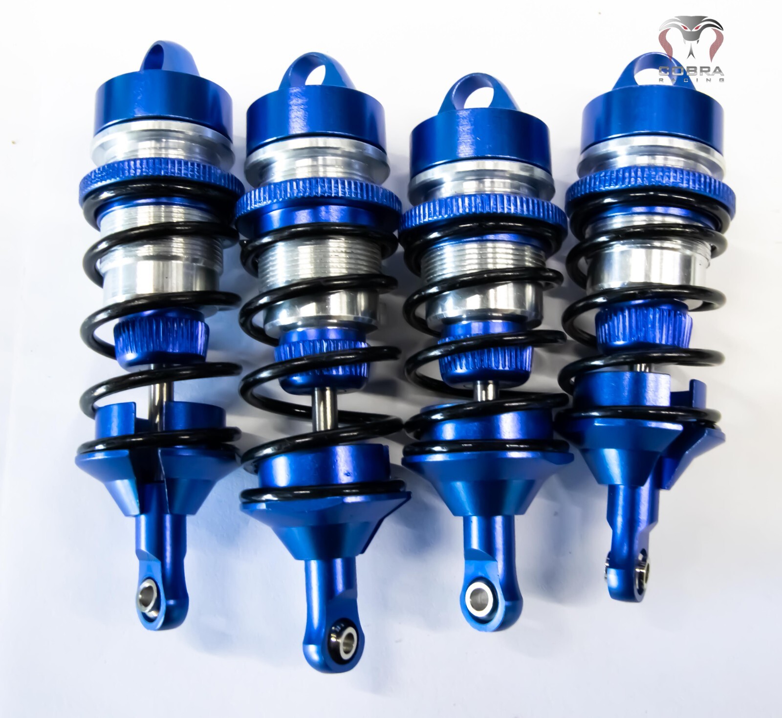 CR ARRMA Front+Rear (Blue) Alloy Shocks for 1/7 Felony Limitless ...