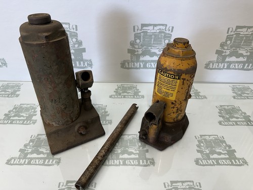 Qty 2 8 Ton Hydraulic Bottle Jacks US Army M939 M35a2 Hmmwv Us Jack ...