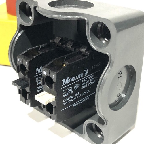 * GE STOP Moeller 340B Manual Motor Starter Controller Allen Bradley ...