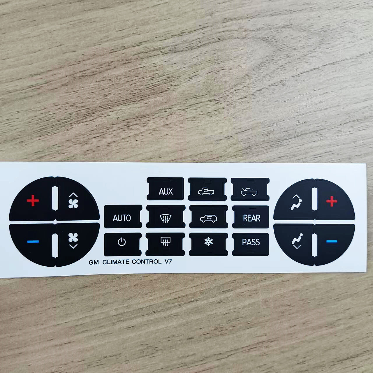 AC Dash Button Repair Kit Decal Stickers Replacement For Chevrolet GMC ...