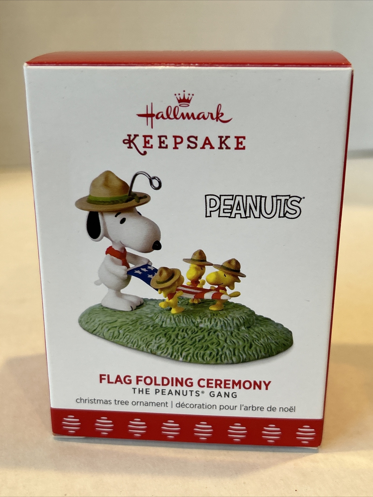 Hallmark 2017 Keepsake Ornament Flag Folding Ceremony Snoopy And ...