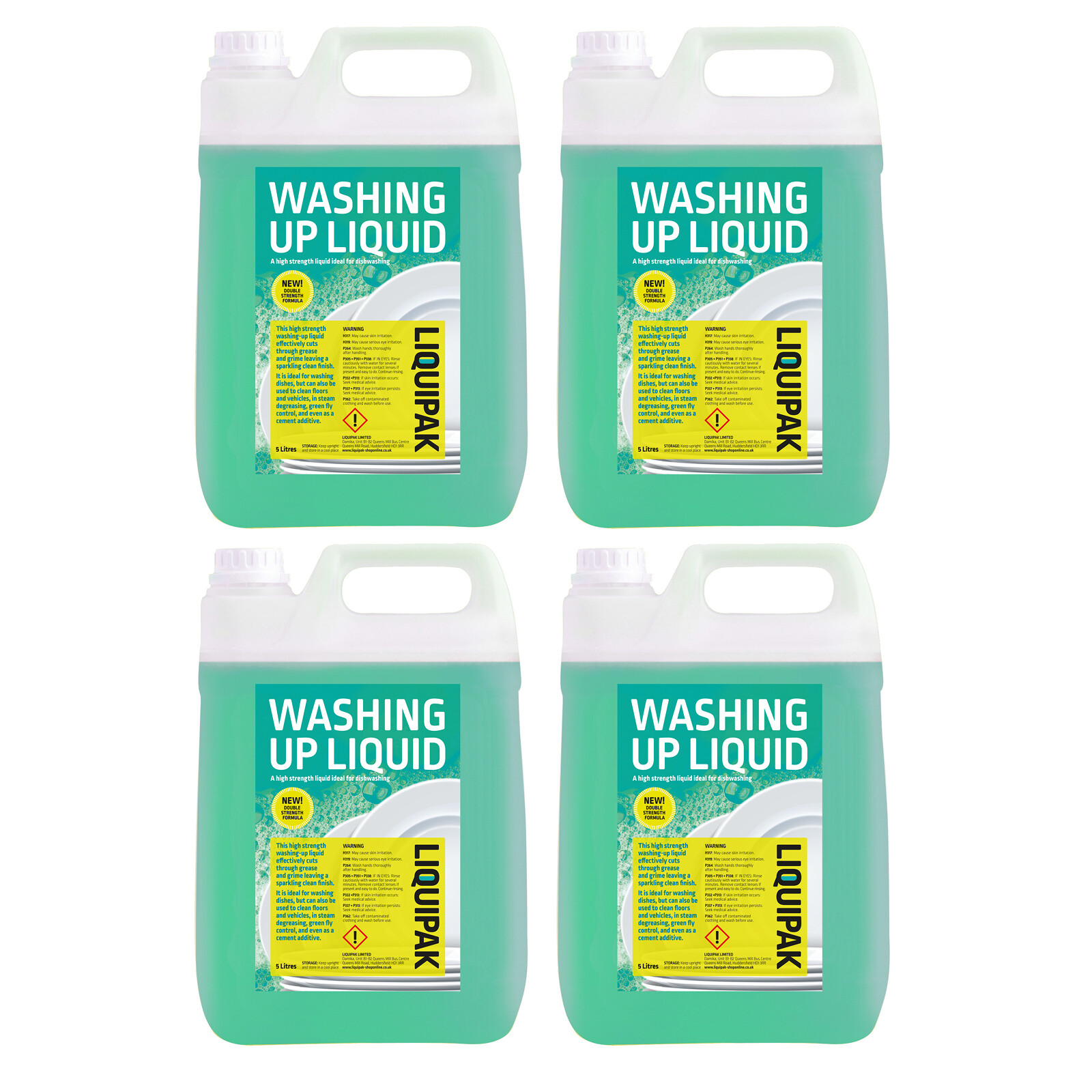 Washing Up Liquid 20L - Concentrated, Double Strength, Kitchen ...