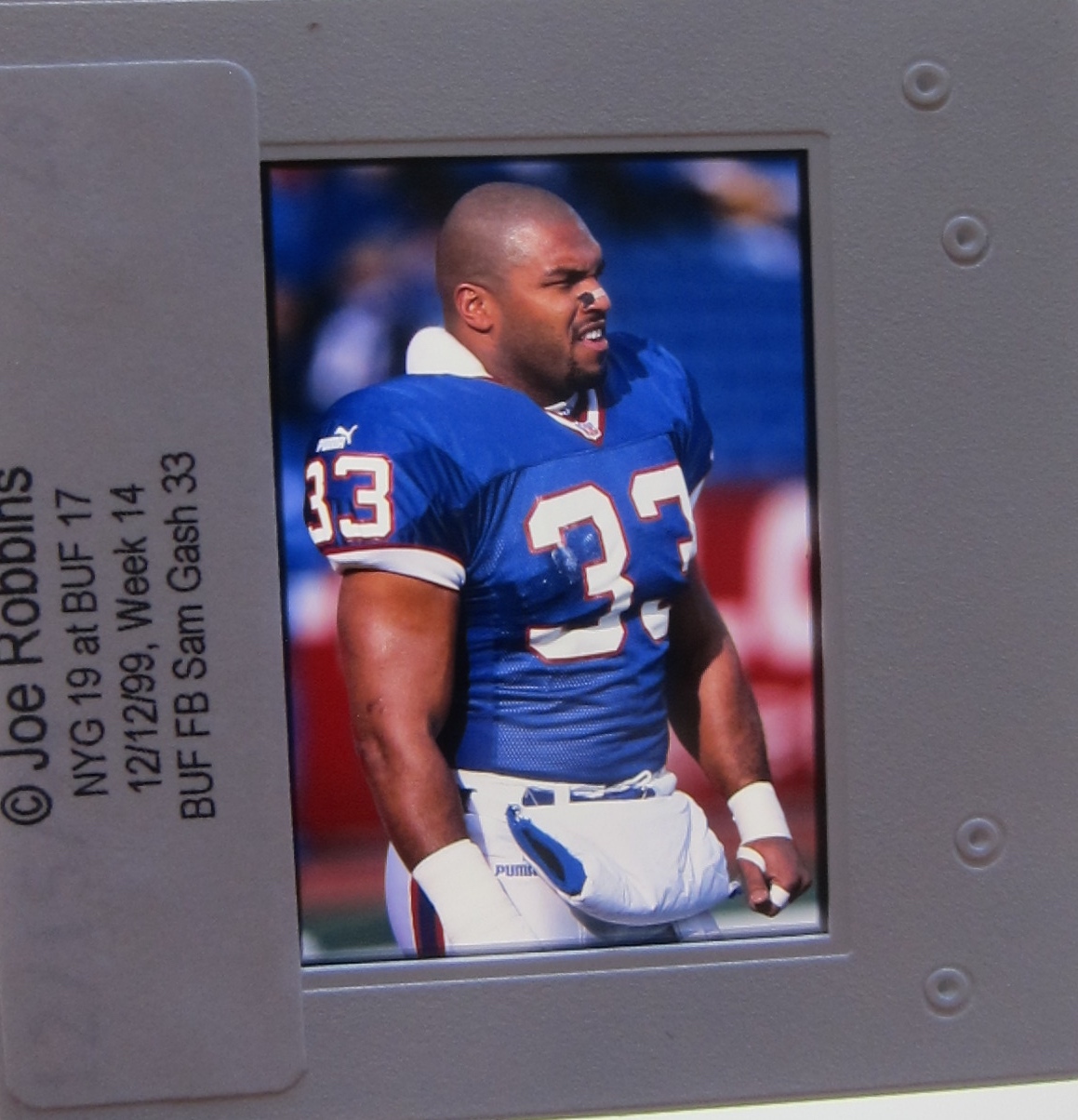 SAM GASH RAVENS SAINTS PATRIOTS BUFFALO BILLS ORIGINAL SLIDE 5 | eBay