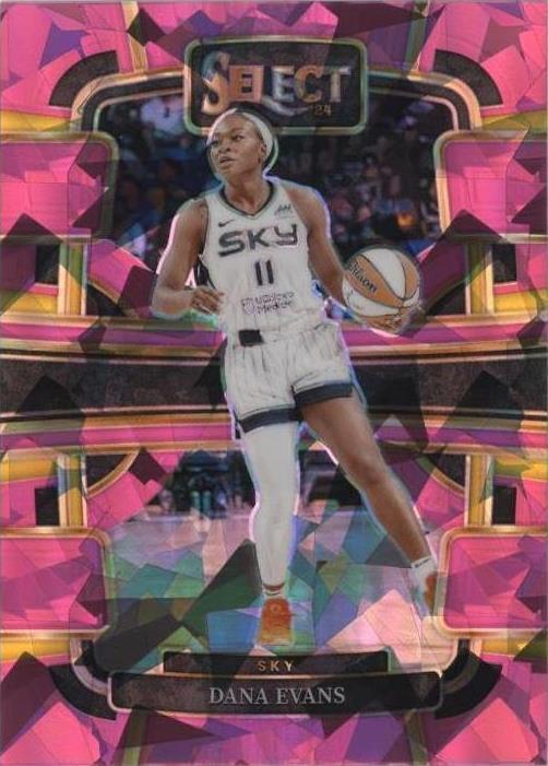2024 Panini Select WNBA - Concourse Dana Evans #73 Pink Ice Prizm for ...