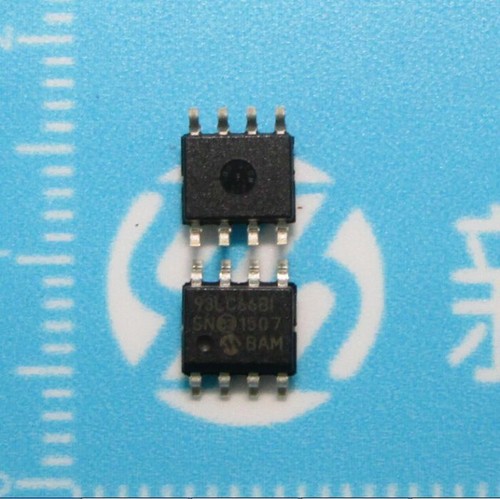 10 PCS 93LC66B-I/SN SOP-8 93LC66 Microwire Serial EEPROM | eBay