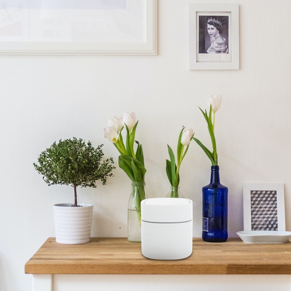 1pc Household Mini Trash Can Desktop Trash Can Desktop Sundries Storage ...